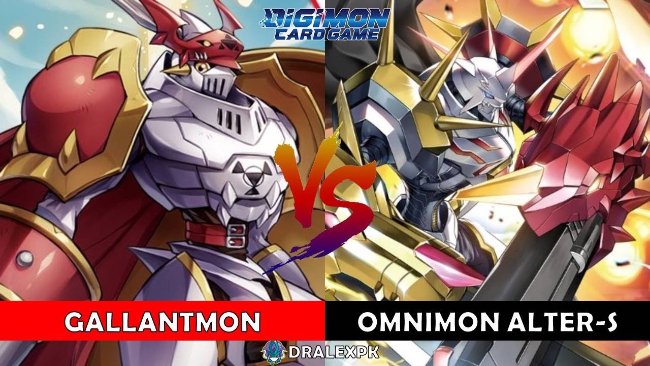 DCGO | E-02 | Gallantmon vs Omnimon Alter-S (BT15) - YouTube