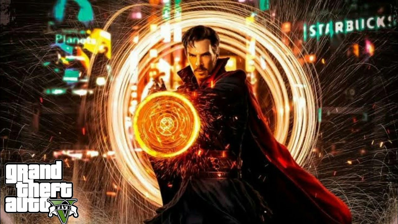 GTA 5 MOD - DOCTOR STRANGE NGERUSUH DIKOTA - YouTube
