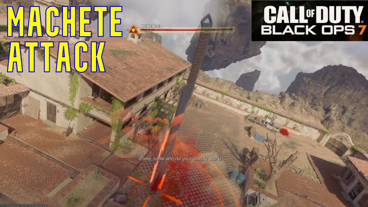 Machete Attack in Call of Duty: Black Ops 7 - Xbox Series S Gameplay ...