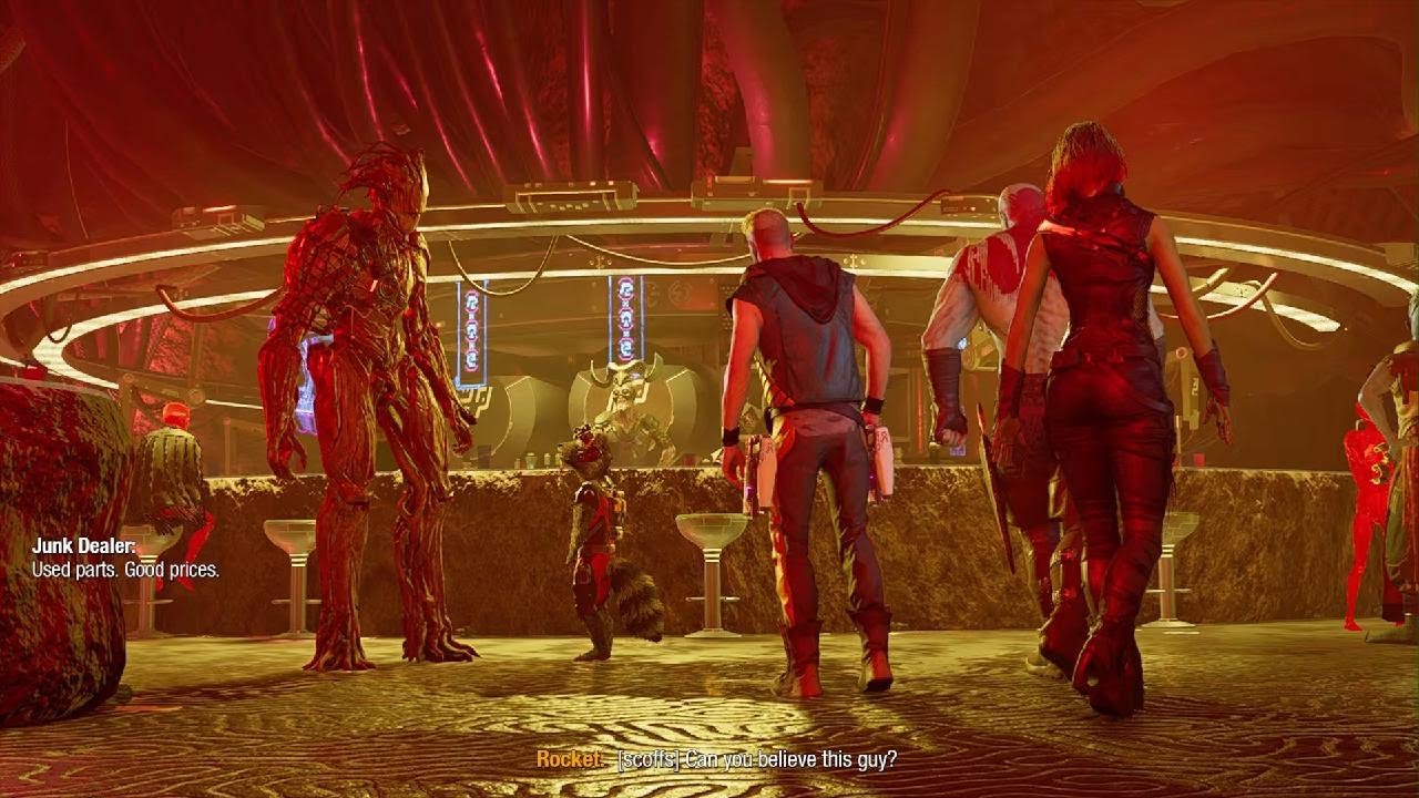 Marvel's GOTG (PS5 60FPS) THE PIRANHA LOOKING LIPLESS FROM KNOWHERE ...