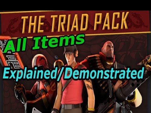 TF2: Triad Pack: All Items Explained/Demonstrated [Update Coverage ...