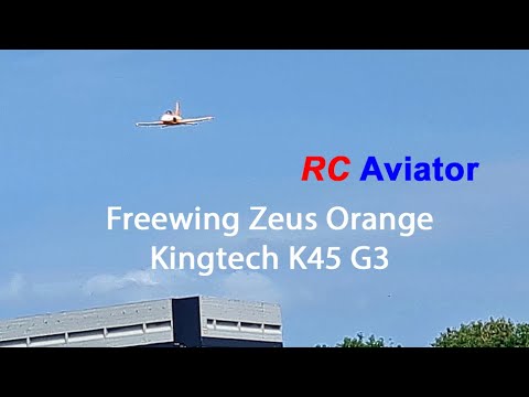 Super Fast Freewing Zeus Orange with Kingtech K45 G3 - YouTube