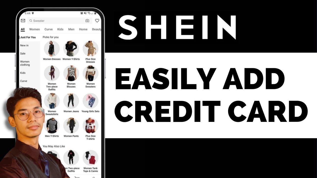 How To Add A Credit Card On Shein App | Adding Credit Card Funds On ...