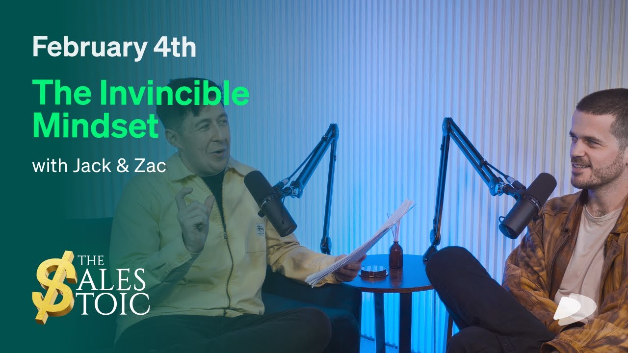 February 4th | The Invincible Mindset | The Sales Stoic - YouTube