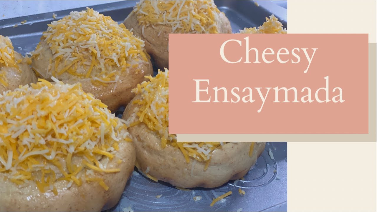 Soft and fluffy Cheesy Ensaymada Recipe - YouTube