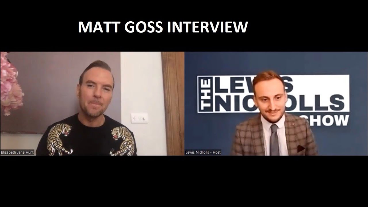 Matt Goss Interview - Life after Strictly, Moving back home, New Album ...