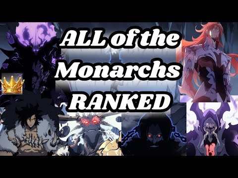 Ranking Every Monarch in Solo Leveling - YouTube