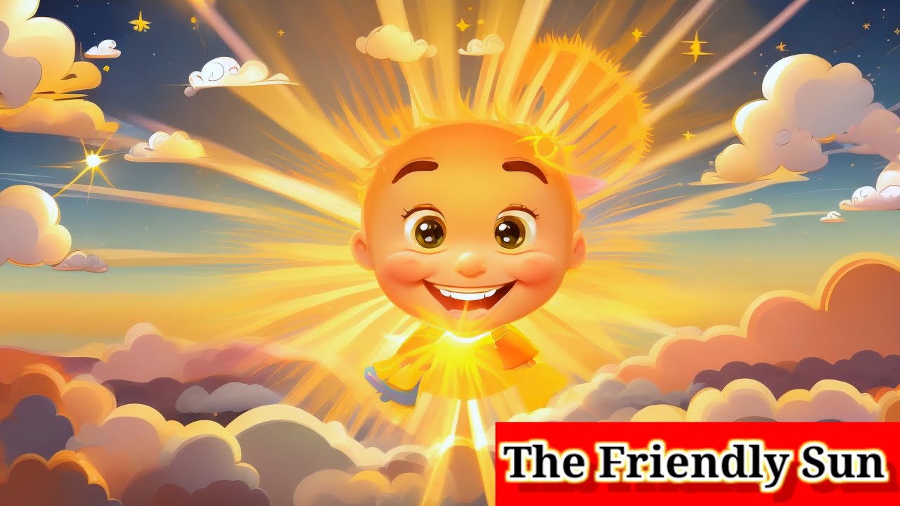 The Friendly Sun Songs For kids || Nursery Rhymes with Lyrics Songs ...