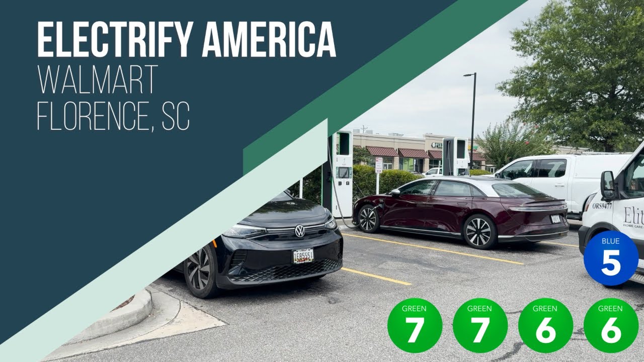 Electrify America | Walmart | Florence, South Carolina | Charging Site ...