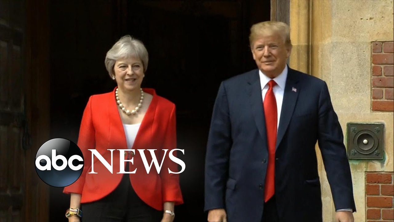 President meets UK prime minister amid Brexit tension - YouTube