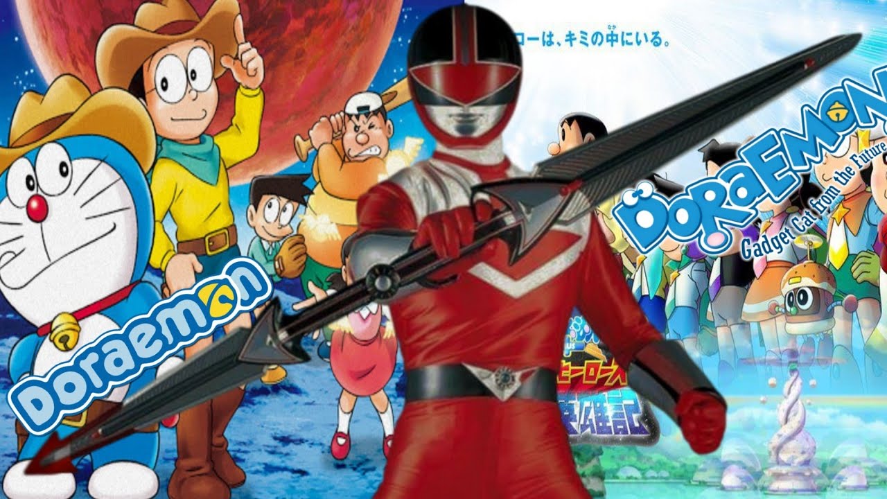 Doraemon x Doraemon Gadget cat form the Future crossover Mirai Sentai ...