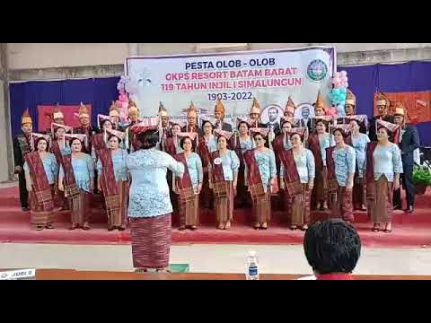 Koor Gemende GKPS Tanjung Piayu Dalam Pesta Olob Olob Se Res Batam Barat di Batu Aji Dapat Juara ...