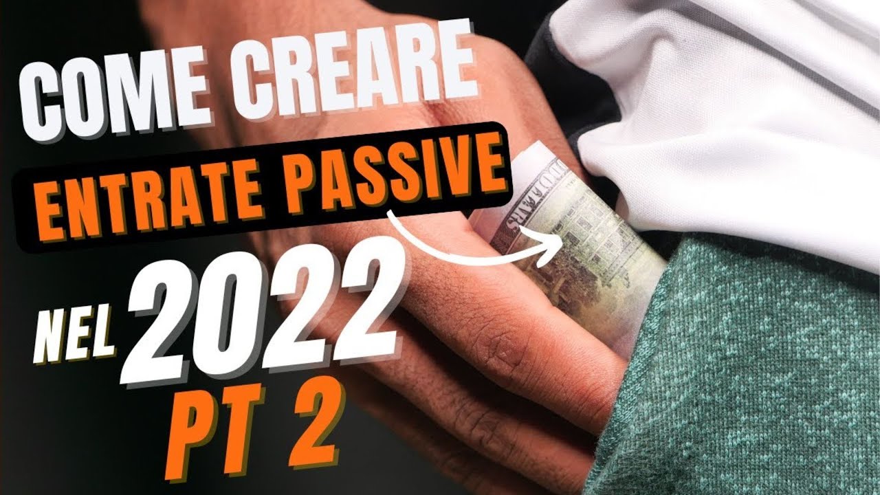 Crea Entrate Passive con Pochi Soldi - YouTube