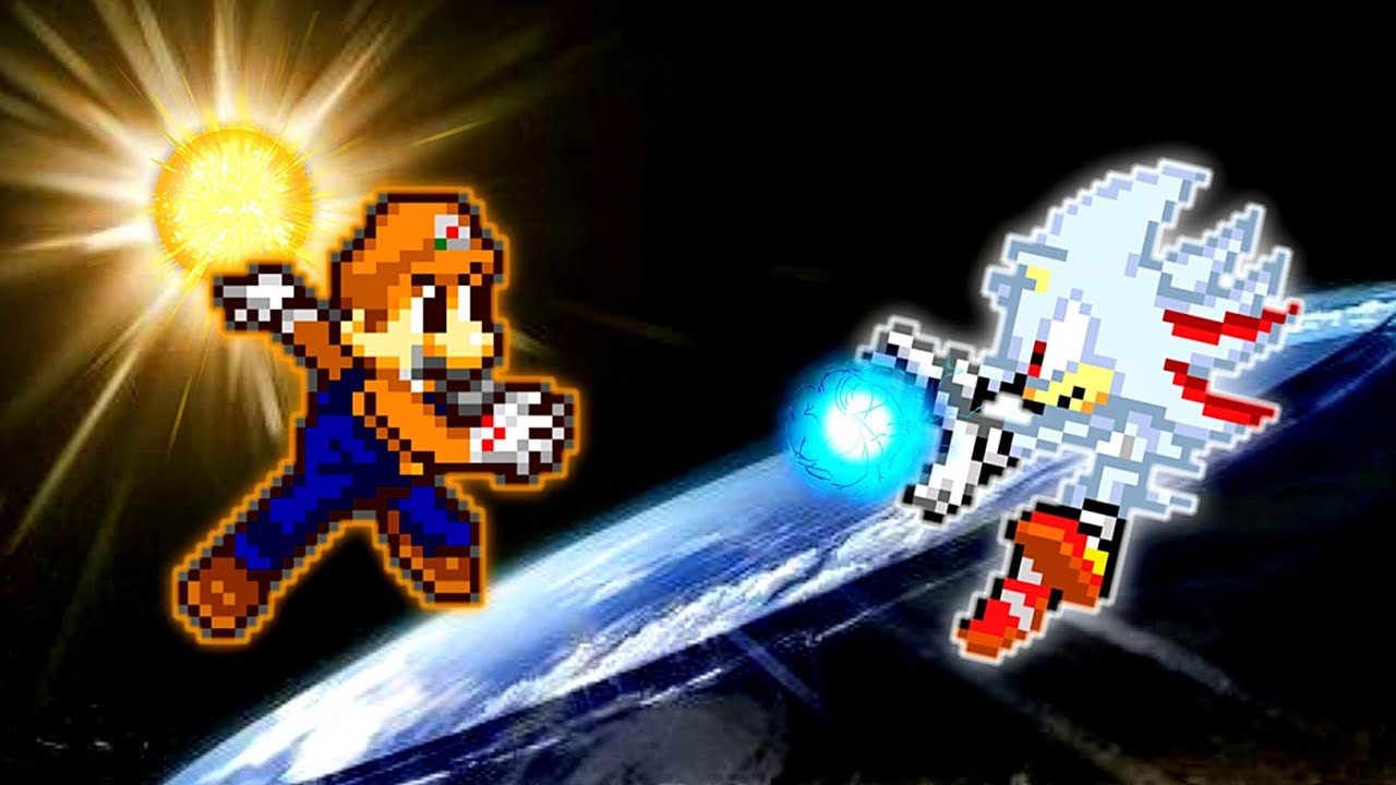 Fusion Marigi (Mario & Luigi) VS Fusion Shadic V2 (Sonic & Shadow) (all ...