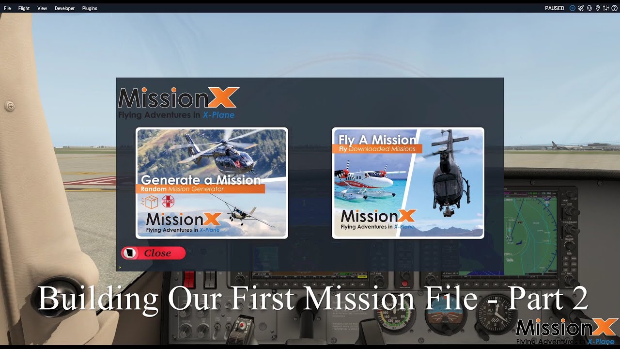 Mission-X v3 tutorial 03 - Write your first mission part 2 - YouTube