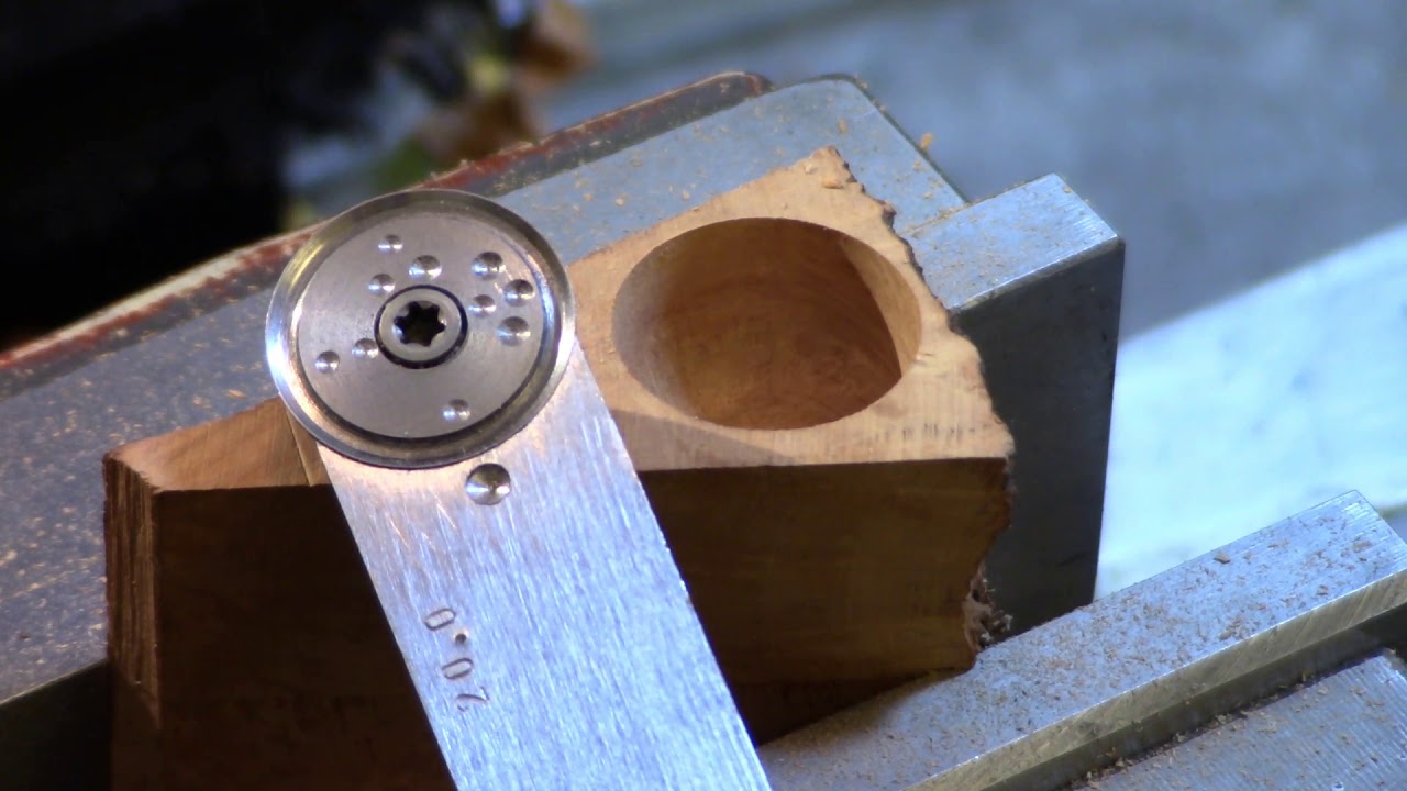 non-freehand Spoon Bits for pipe making - New - YouTube