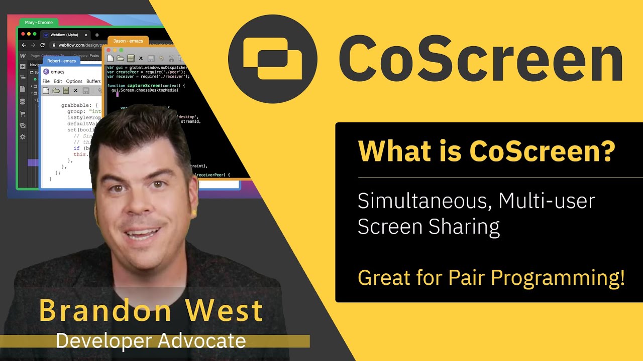 What is CoScreen? A New Kind of Screen Sharing - YouTube