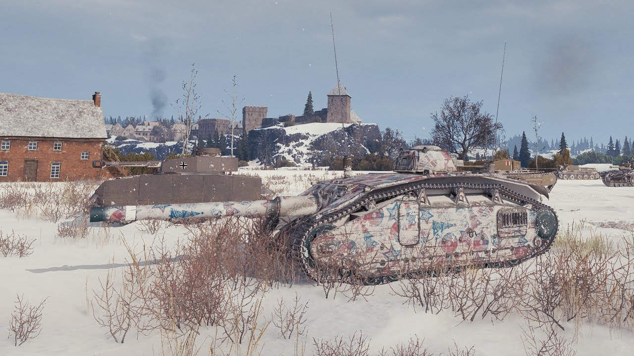 World of Tanks【ARL V39】replay2 - YouTube