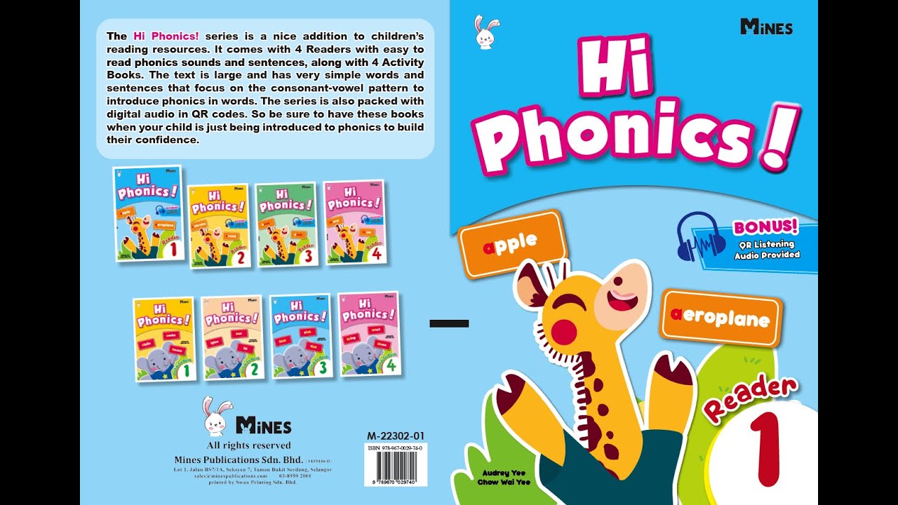 Hi Phonics! Reader 1 - YouTube