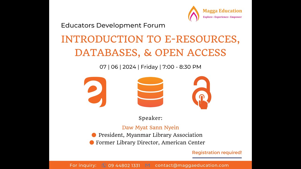 Introduction to E-resources, Databases & Open Access (Educators ...