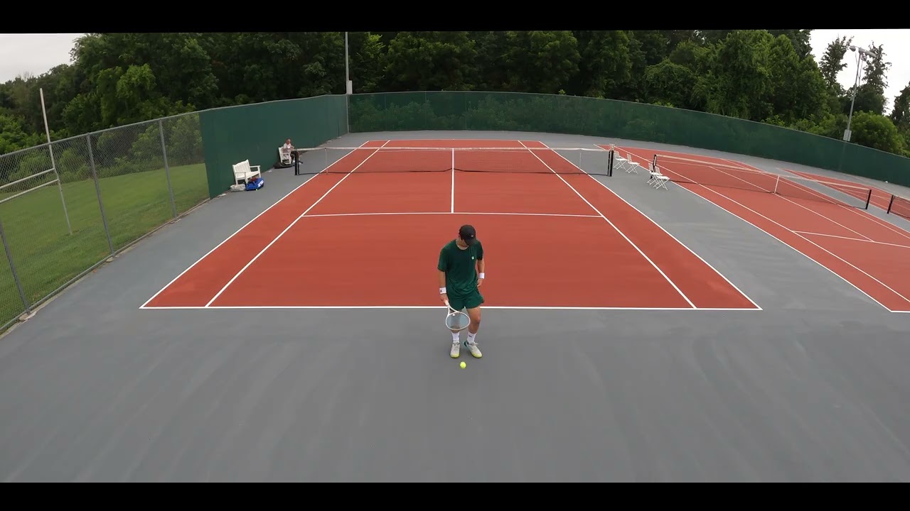 UTR 7 vs UTR 5 USTA Level 5 Alton Men's Open Singles 2nd Round uncut ...