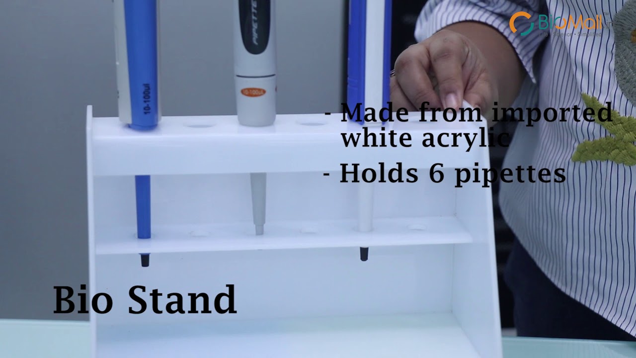 Biosystem Bio Stand 6 holes Product Demo - Biomall India - YouTube