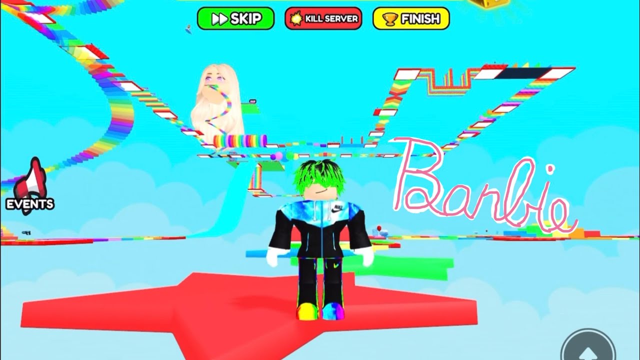 Roblox: Playing the Fun Easy Barbie Obby💗( Lots of girls / Somthig ...