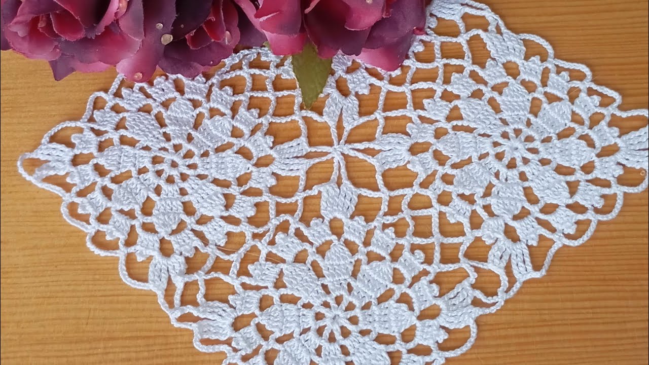 Magnificent Crochet Square Motif Model for Blouse, Tunic, Sweater ...