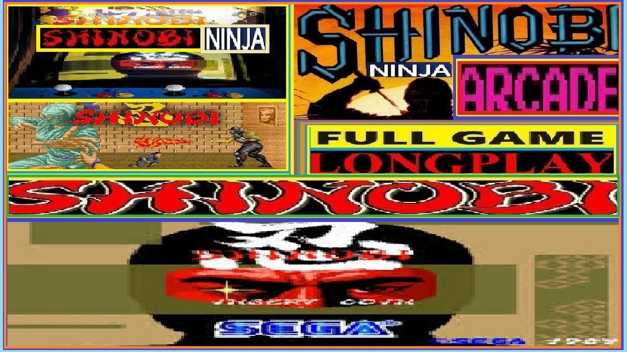 SHINOBI Longplay (Arcade) @gamingfunplus #Ninja #Action #Adventure # ...
