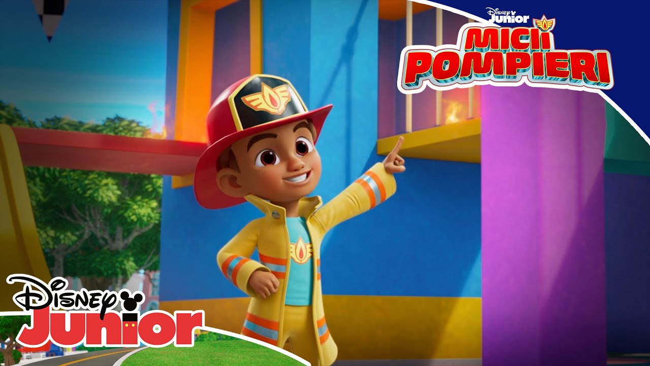 🔥 Țineți focul sub control! | Micii Pompieri | Disney Junior România ...