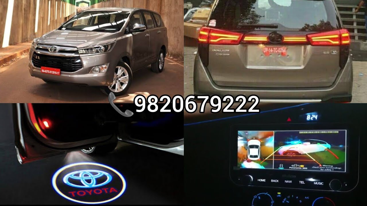 Toyota Innova Crysta modified | Ambient light | Shadow lights | Matrix ...