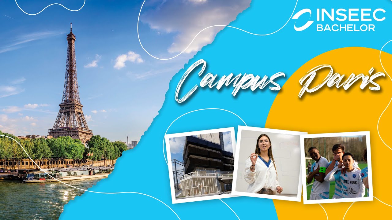 Découvrez le (nouveau) campus de Paris de l'Inseec Bachelor - YouTube