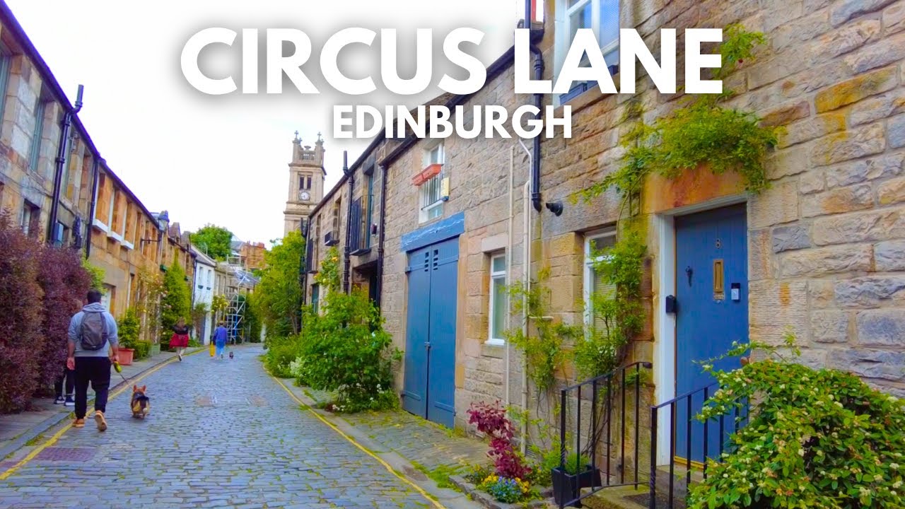 Circus Lane, Edinburgh, Scotland 🏴󠁧󠁢󠁳󠁣󠁴󠁿 | Walking Scotland's MOST ...