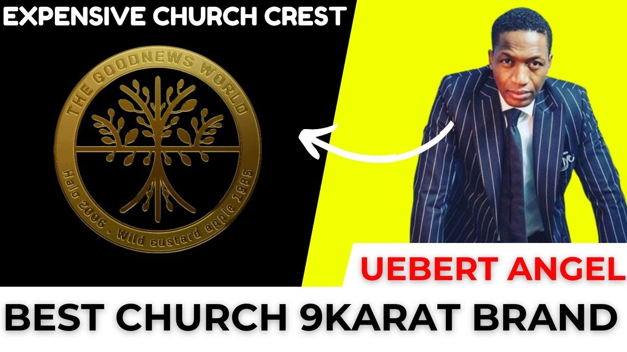 JUST IN⚠️ UEBERT ANGEL HAS THE MOST EXPENSIVE CHURCH LOGO IN THE ...