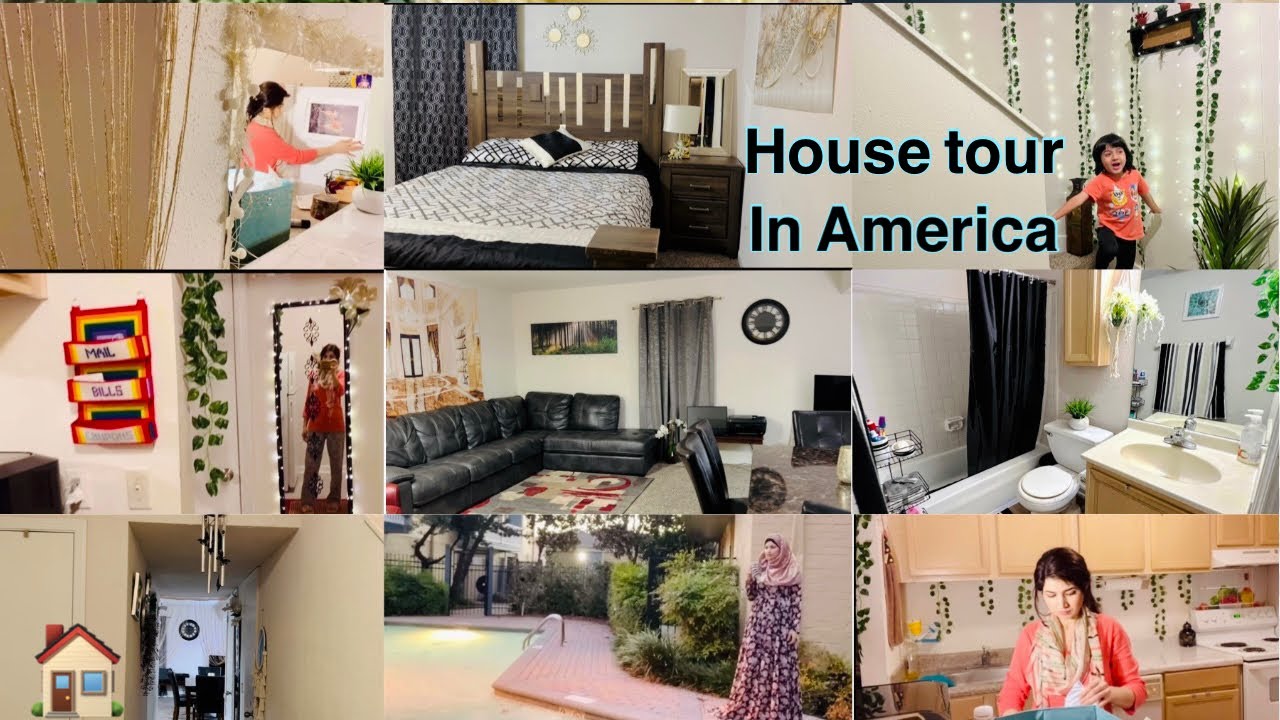 How I turned ordinary house into fancy house/ house tour before and ...