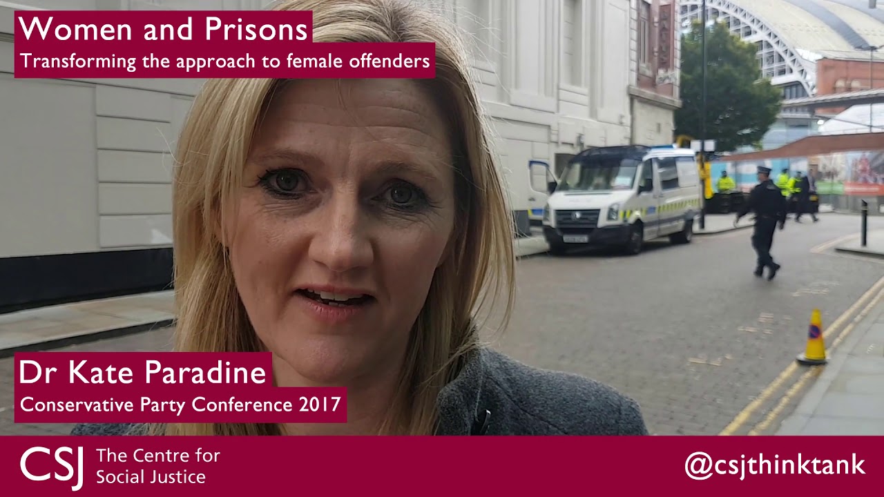 CSJ Women and Prisons Reaction: Dr Kate Paradine, Women in Prison - YouTube