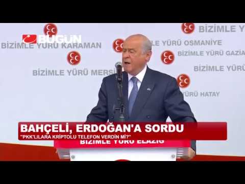 DEVLET BAHÇELİ'DEN ERDOĞAN'A ÇOK AĞIR SÖZLER !!!! ŞEREFSİZSİN ALÇAKSIN