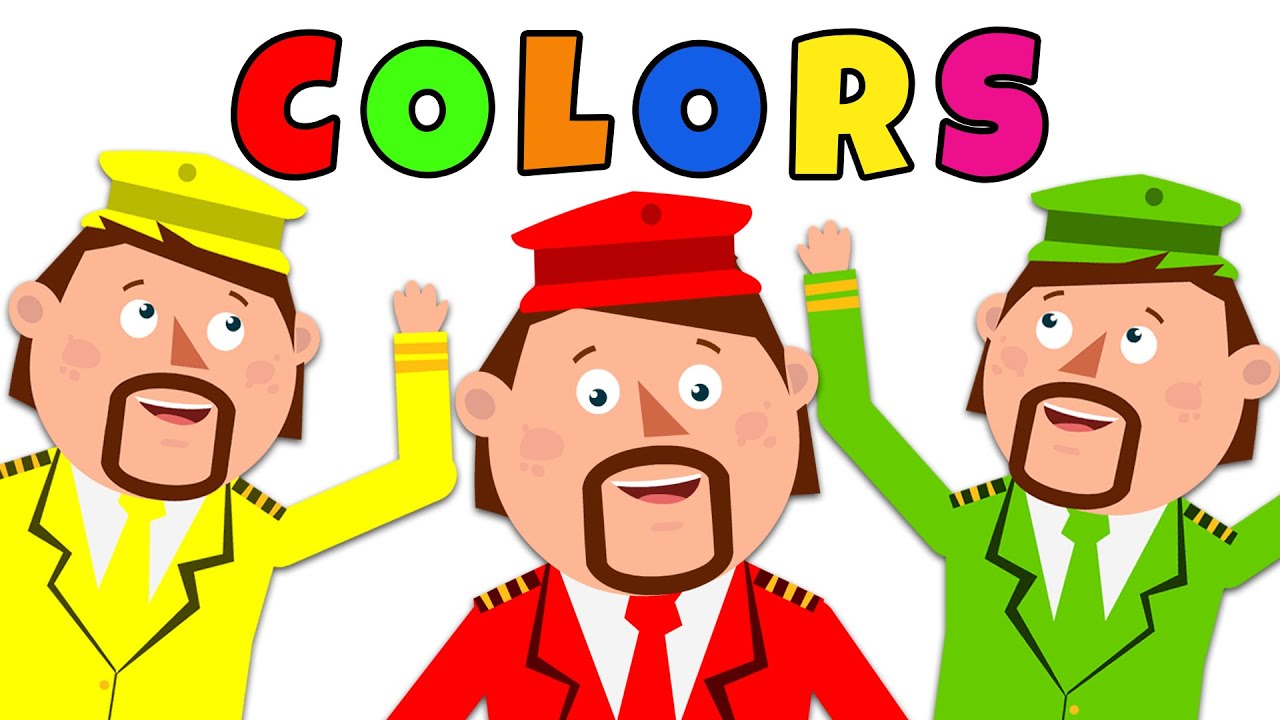 Learn Colors with Captain Discovery | English Nursery Rhymes & Kids ...