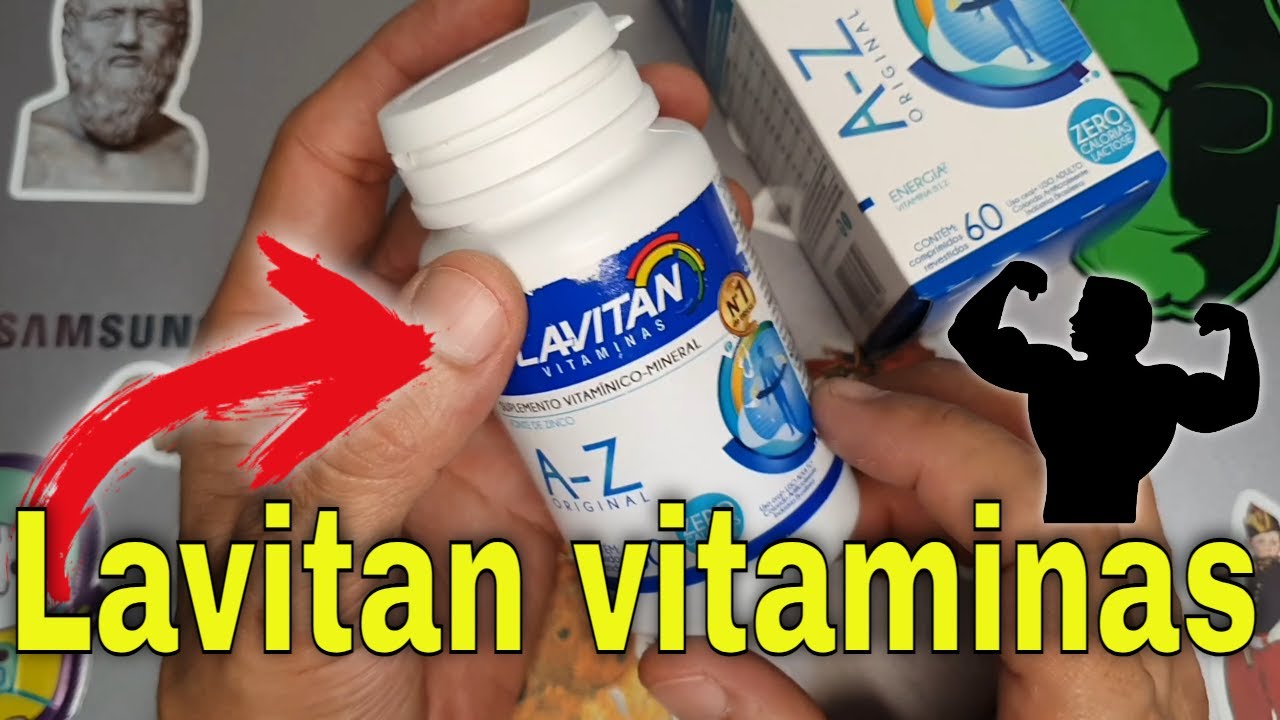 Lavitan Vitaminas A - Z Original - Lavitan Homem 5g - YouTube