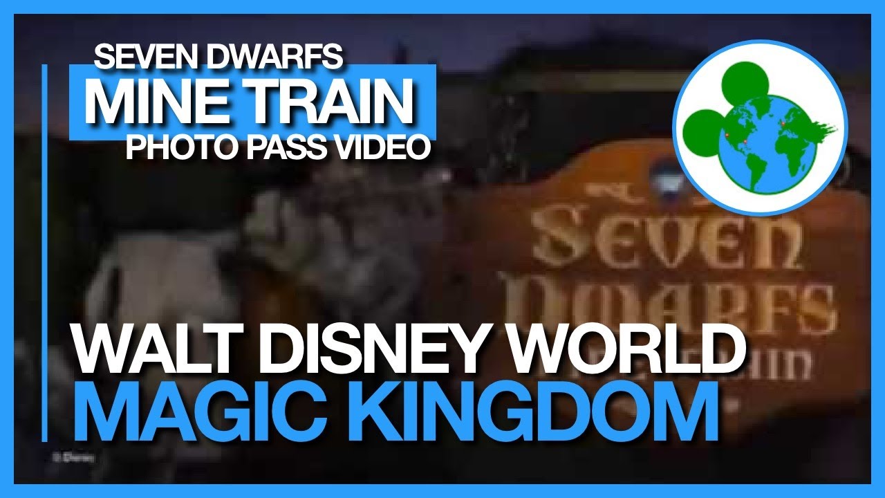 Seven Dwarfs Mine Train - PhotoPass Ride Video | Disney World Magic ...