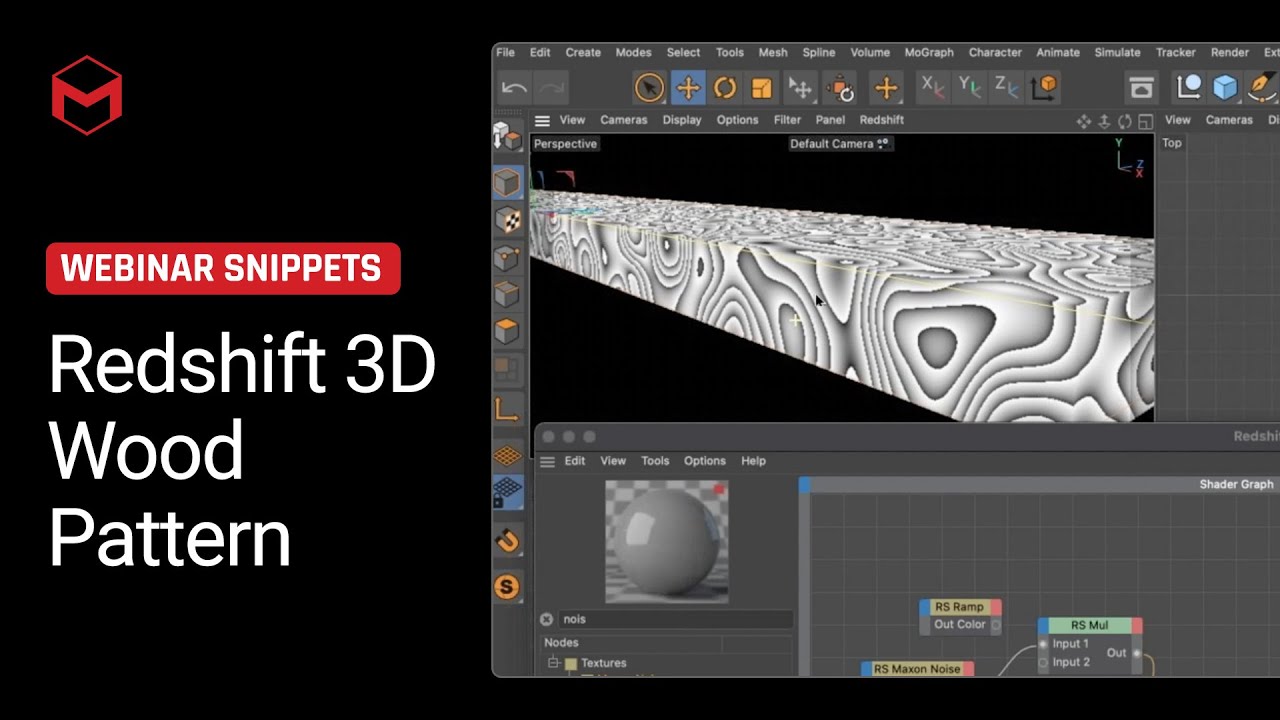 Redshift 3D Wood Pattern mod() - YouTube