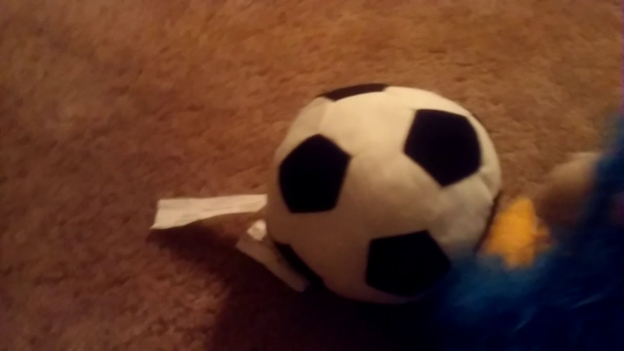 Puppets playing soccer and football - YouTube