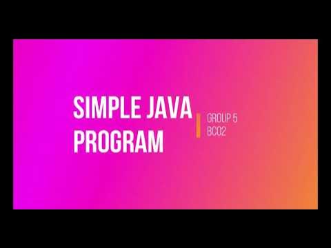 Simple Java Program (Input Your Name) - YouTube