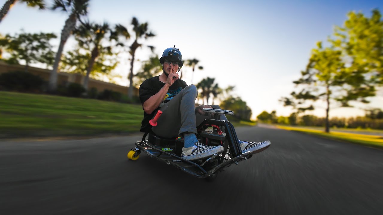 SUNSET RIDE | CRAZY CART 3RD PERSON | 4K - YouTube