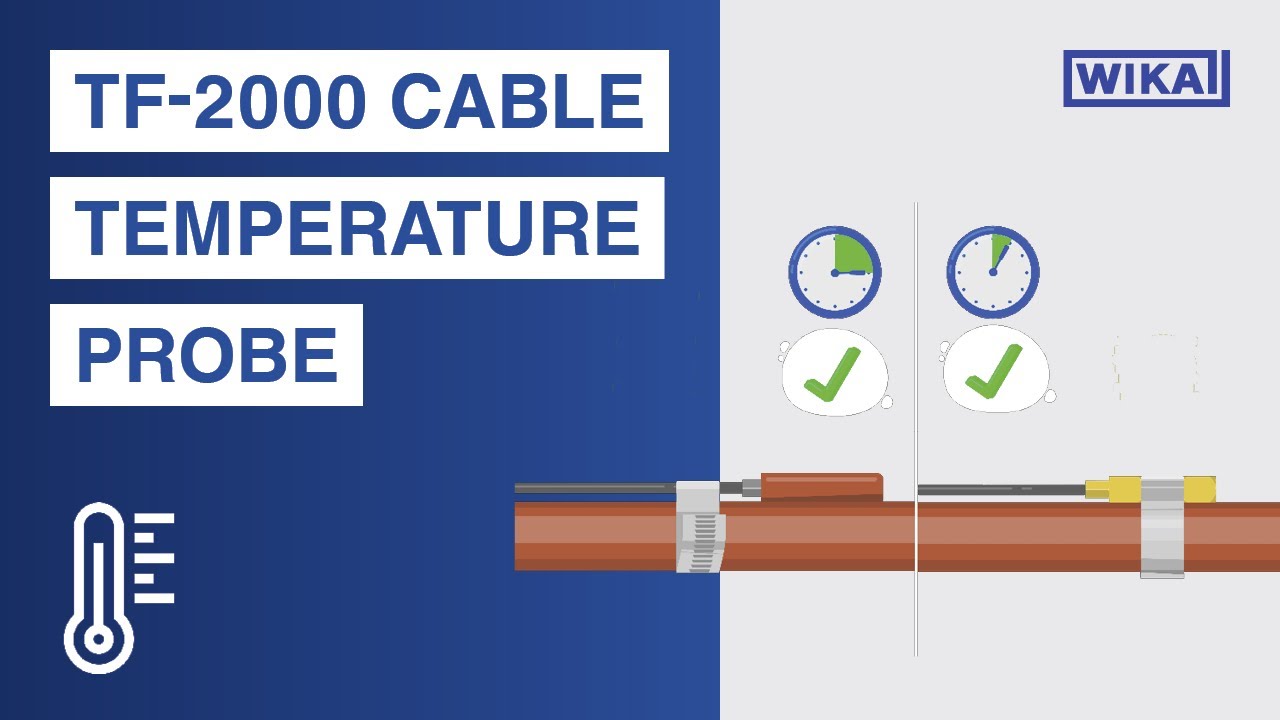 Cable temperature probe TF-2000: Reliable temperature measurement for ...