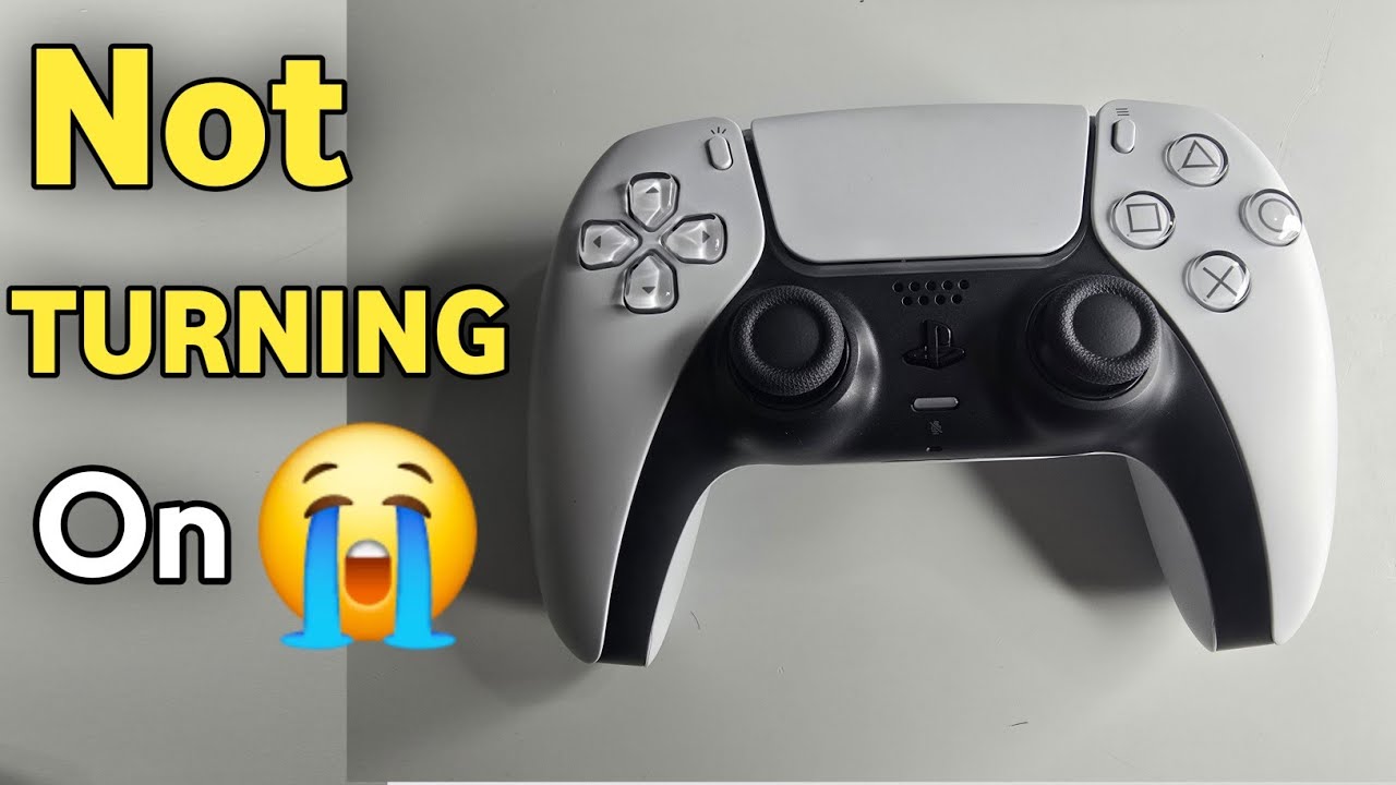 Fix PS5 Controller not Turning on - ( Proven Fix ) - YouTube