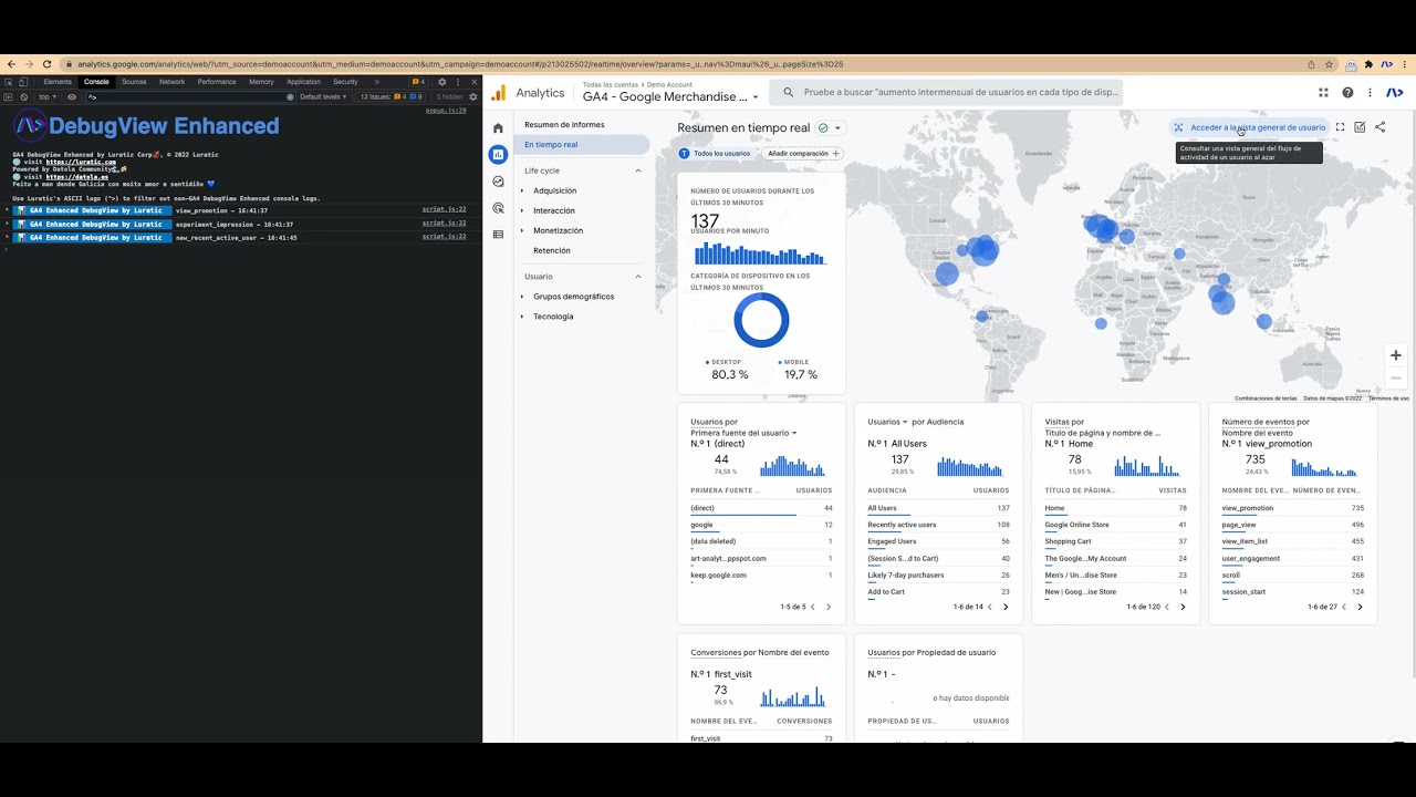 GA4 Enhanced DebugView by Luratic - YouTube