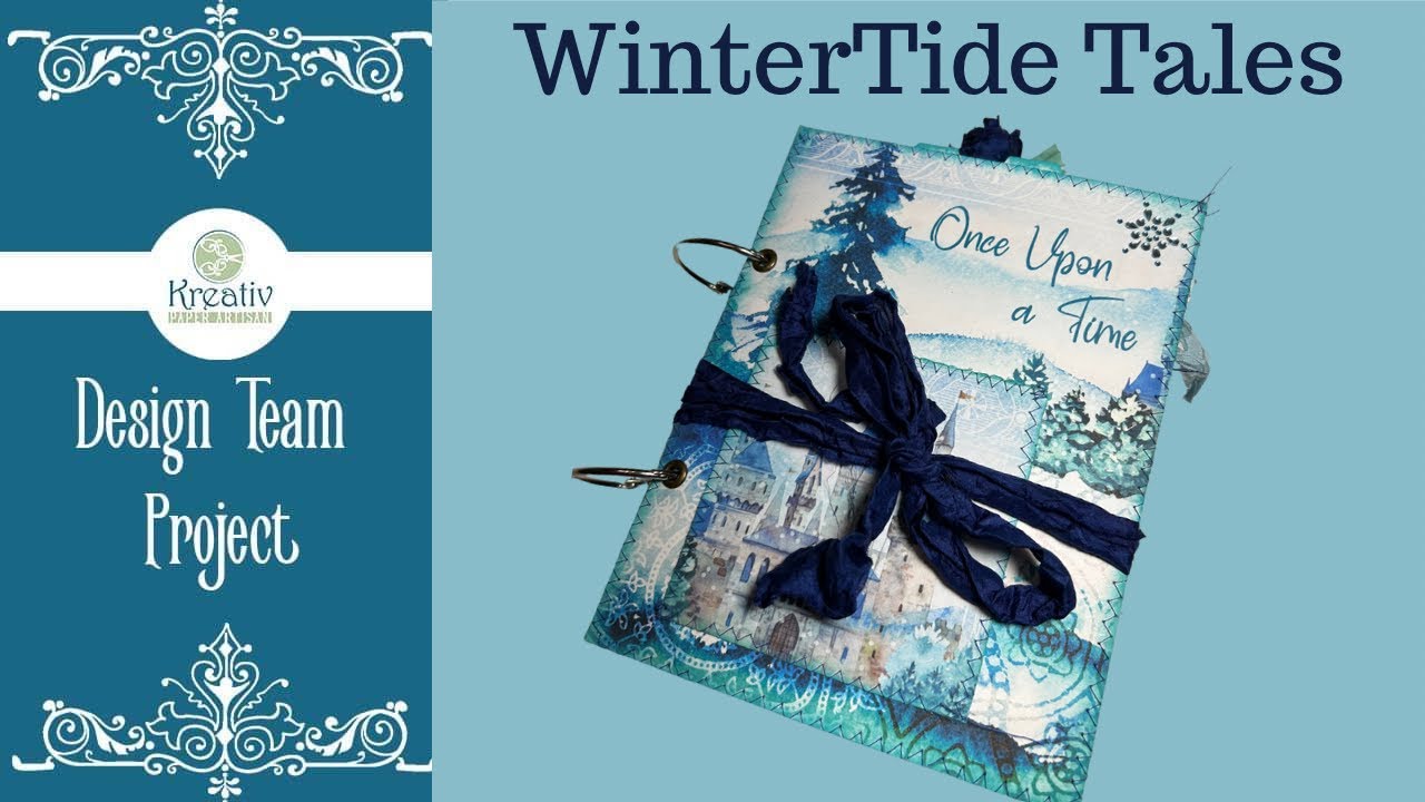 Ring bound journal (WinterTide Tales) - KPA Design Team Project - YouTube