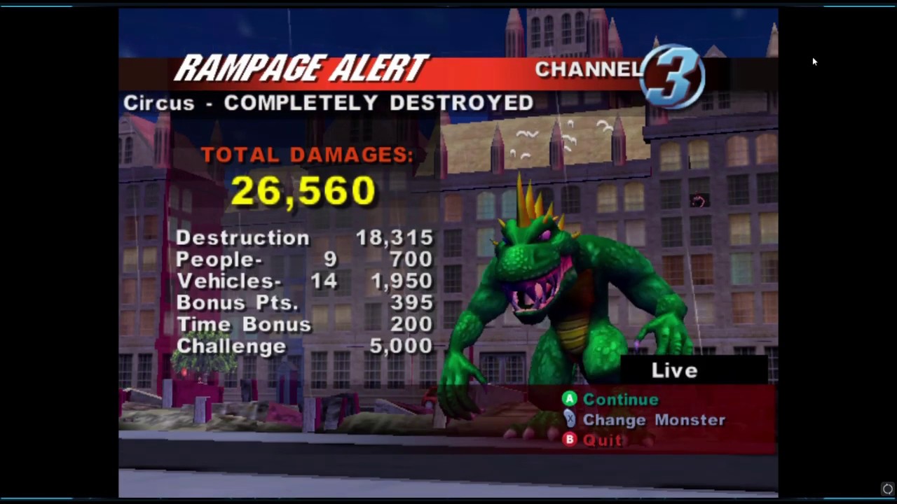 Rampage Total Destruction (Part 5) - YouTube