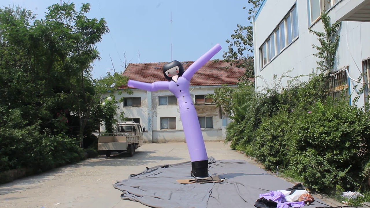 inflatable mascots air dancer - YouTube